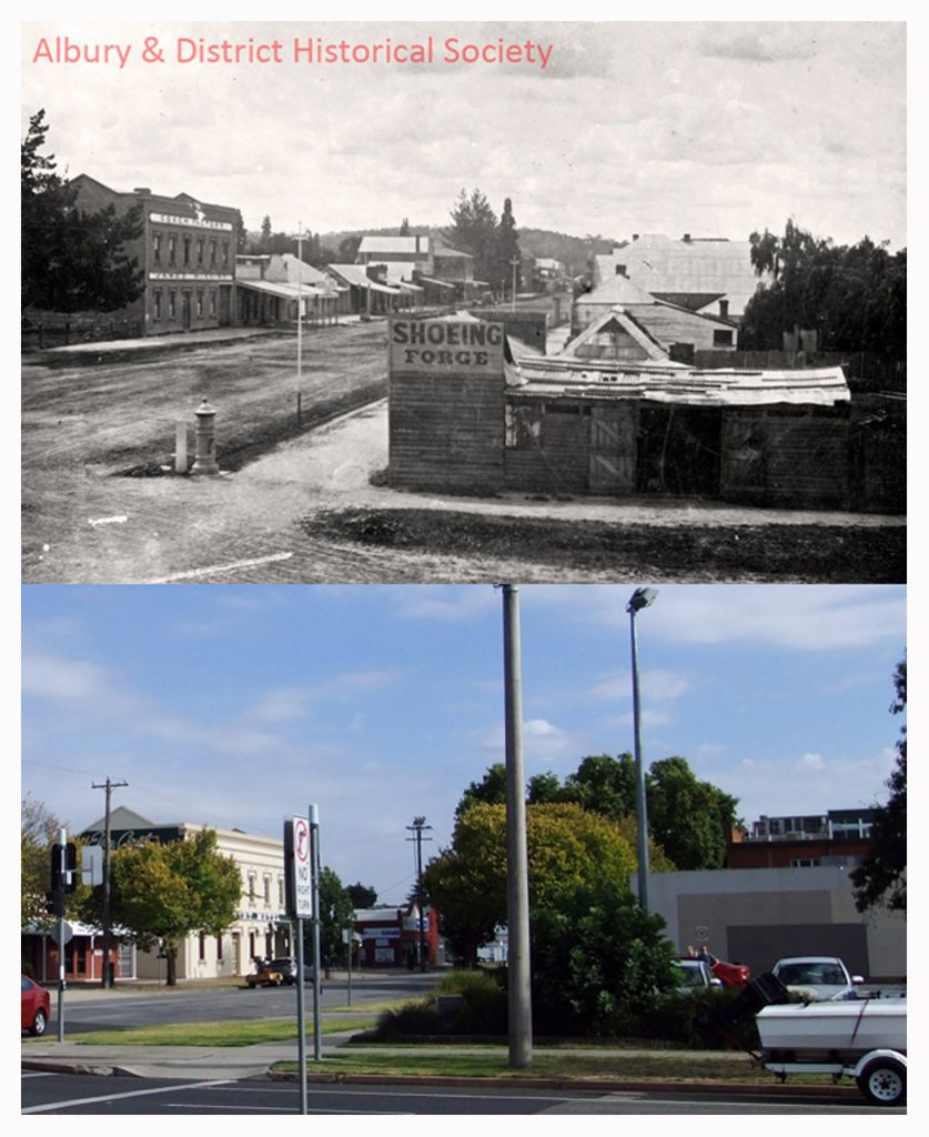 Corner Hume & Townsend streets Albury | Albury & District Historical ...